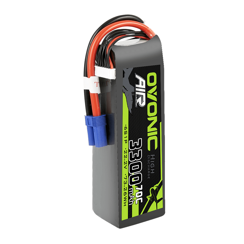 Ovonic 70C 6S 3300mAh 22.2V LiPo Battery EC5 Plug for RC Aircraft CAR ...